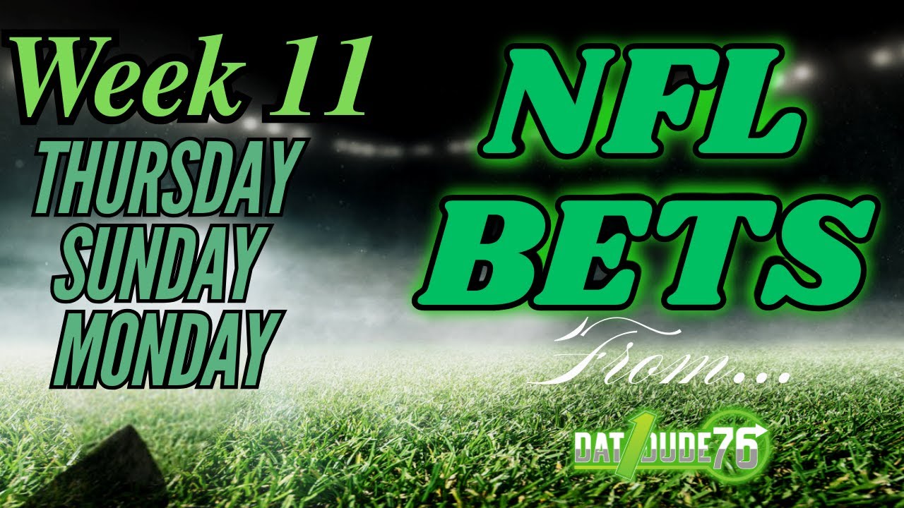Week 11 Football Thursday, Sunday and Monday Expert Picks!!! - YouTube
