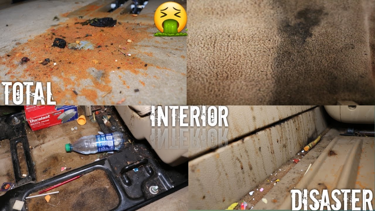 Deep Cleaning a DISGUSTING GMC YUKON!! | Super Nasty Car Detailing and ...