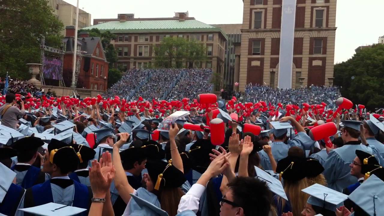 Columbia University Commencement (May, 2012) - YouTube