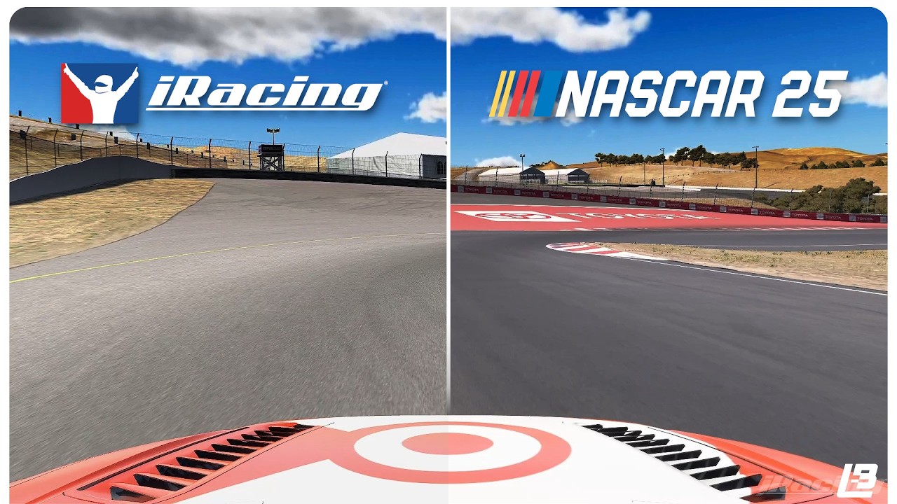 iRacing & NASCAR 25 Track Refresh Comparison - Ep 2 - YouTube