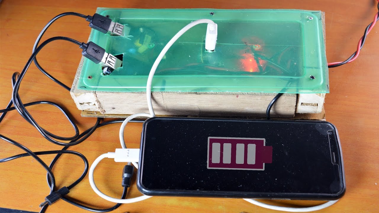 How to make USB Charging Board At Home | Using Old Charger - YouTube