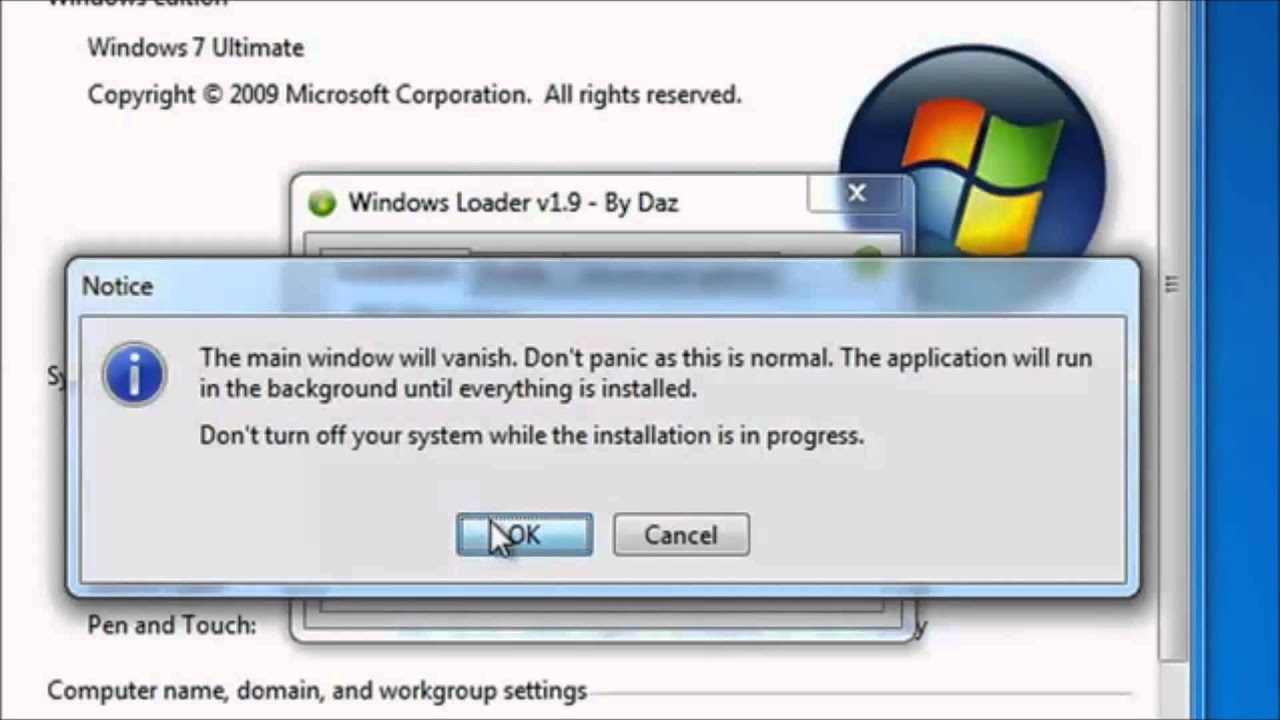 [UPDATED] Activate All Windows 7 Versions For Free With Windows Loader ...