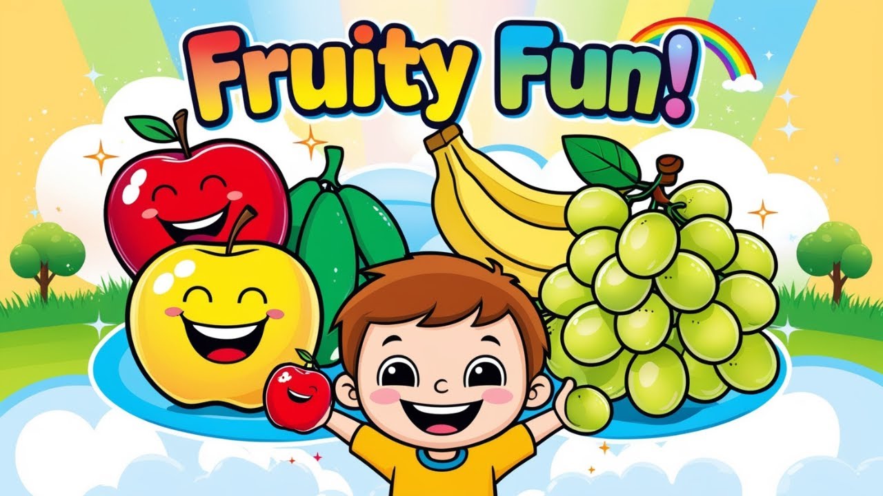 Fruity Fun | A Kids' Poem About Healthy Fruits | Fun Fruit Poem for ...