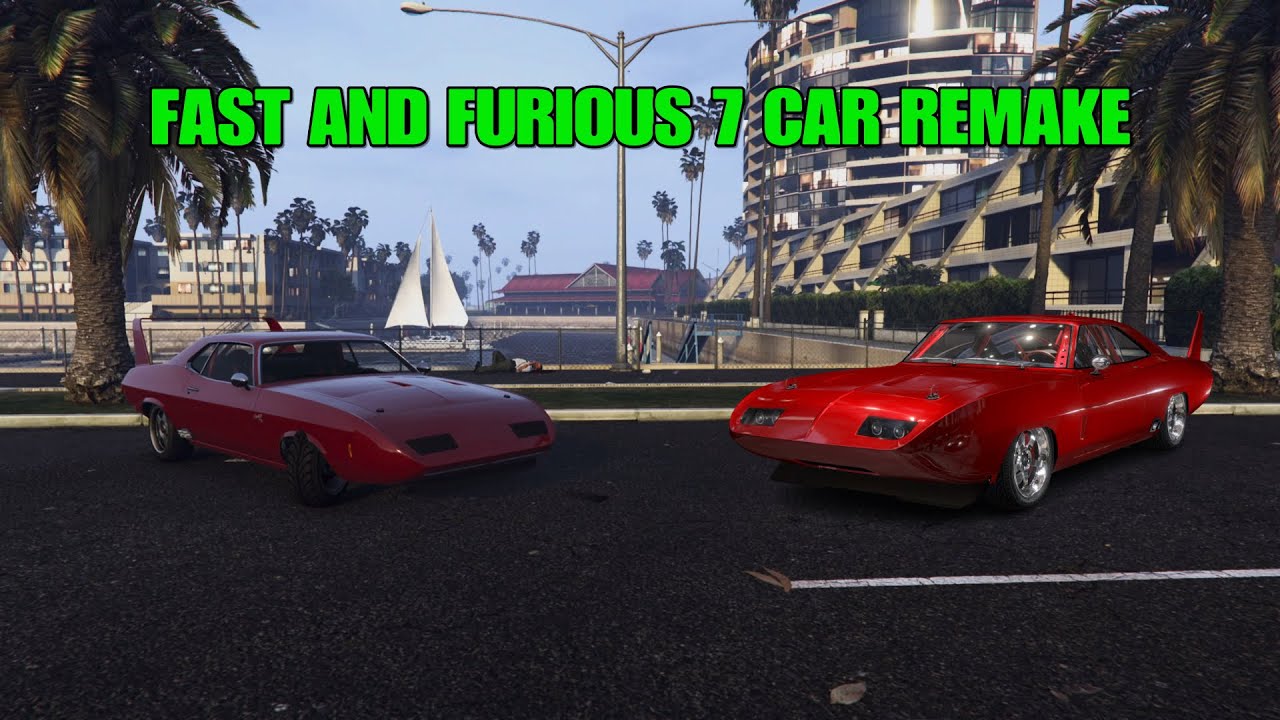 Fast & Furious 7 | Movie Car Remake | Gauntlet Classic Custom | 1969 ...