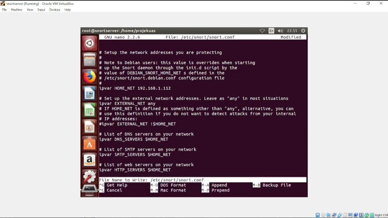 konfigurasi ids menggunakan snort di ubuntu - YouTube