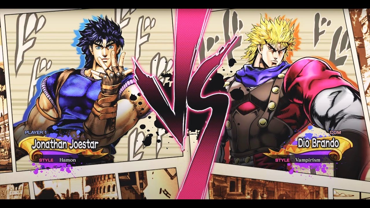 "Chapter 1: Jonathan Joestar vs. Dio Brando - The Fight for Honor in ...