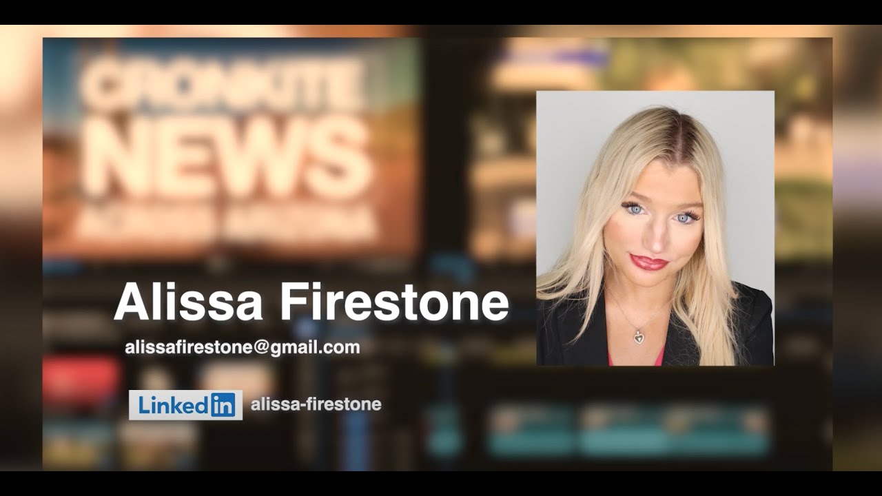Alissa Firestone Anchor/Reporter Demo Reel 2025 - YouTube