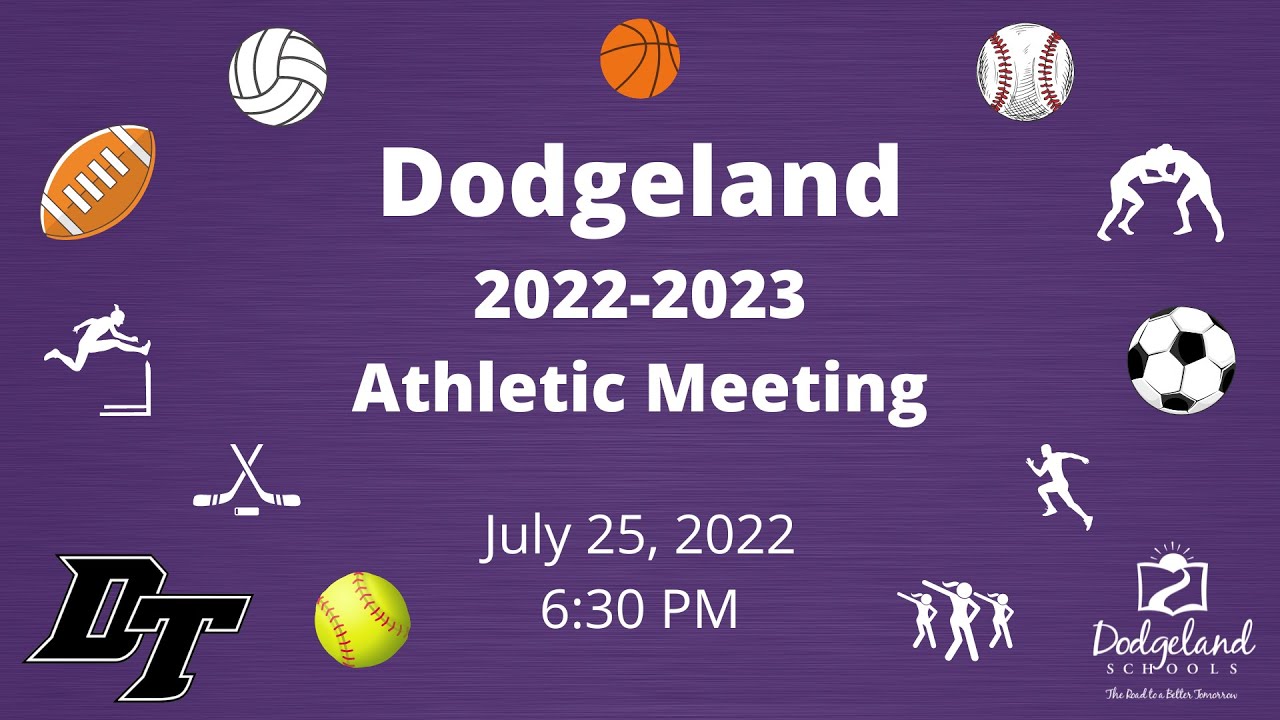 Dodgeland Athletic Meeting 2022-2023 - YouTube