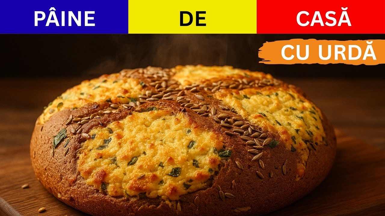 Secretul unei pâini sănătoase și pufoase cu urdă - YouTube