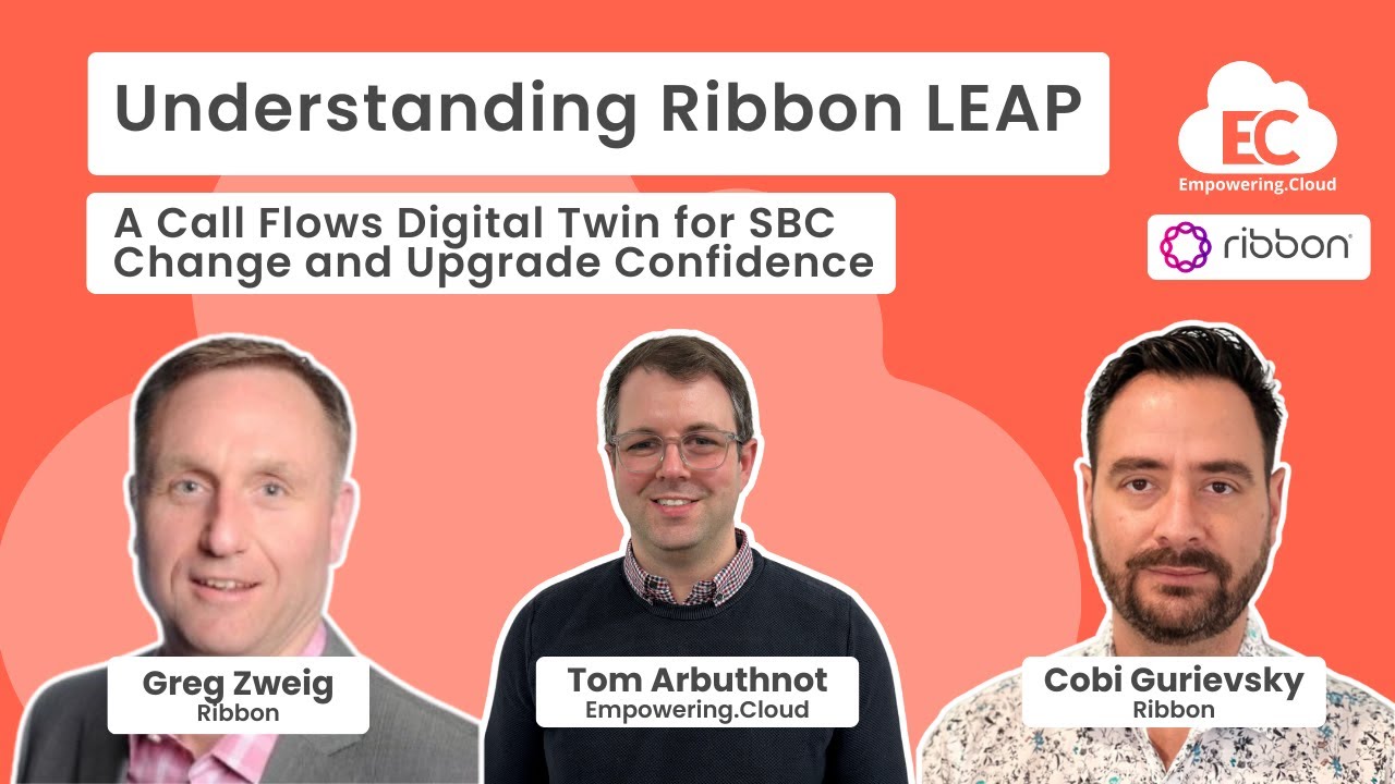 Understanding Ribbon LEAP - a Call Flows Digital Twin for SBC Change ...