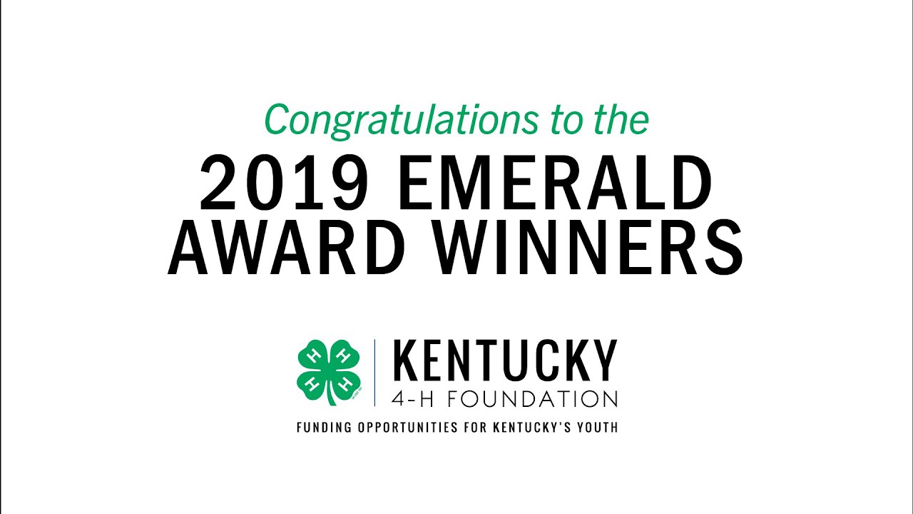 2019 Emerald Award Winners - YouTube