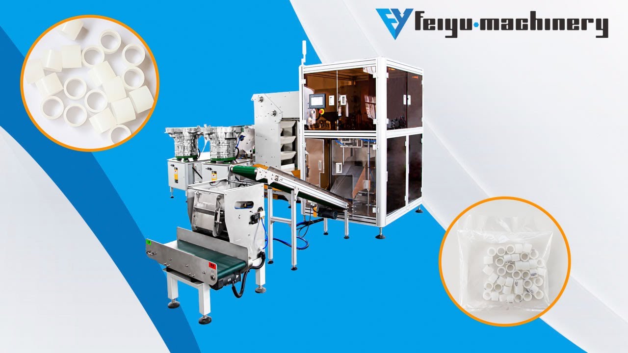 Automatic Plastic Pipe Fittings Bagging Packaging Machine - YouTube