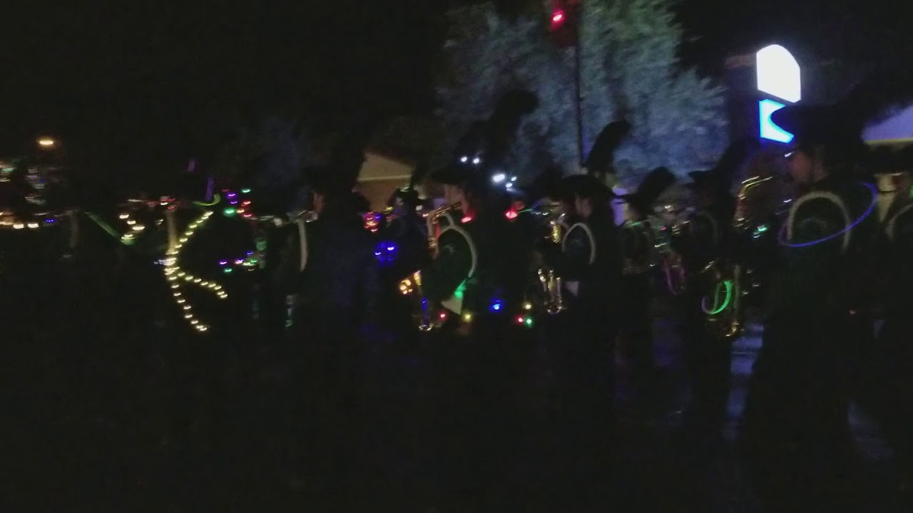 2017 Glow on Monroe Parade- Younger Band - YouTube