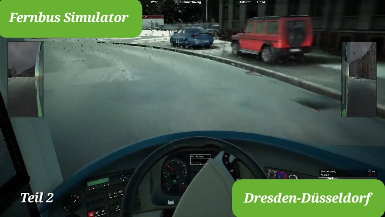 Fernbus Simulator PS5 (Gameplay): Dresden-Leipzig-Düsseldorf Teil 2 ...