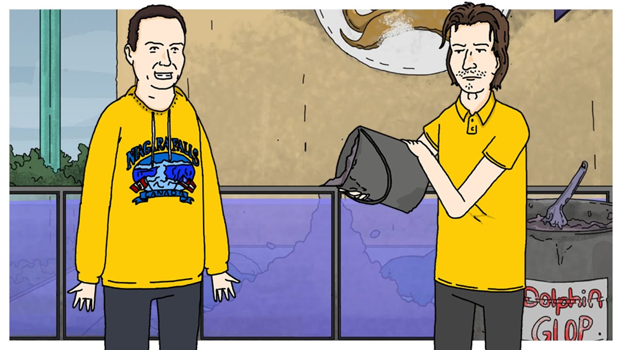 I animated ANOTHER one of my many favourite Norm Macdonald jokes. - YouTube