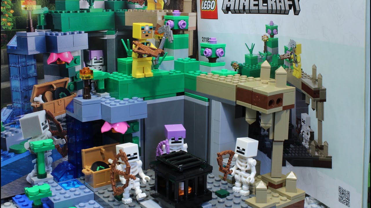 Lego Set 21189 Minecraft The Skeleton Dungeon Das Skelettverlies Der ...