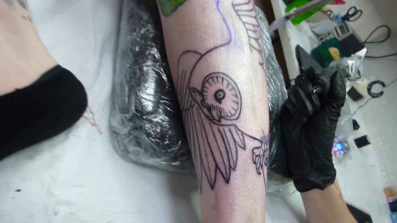 Owl be watching you by Sarah at House of Tattoos Amsterdam. - YouTube