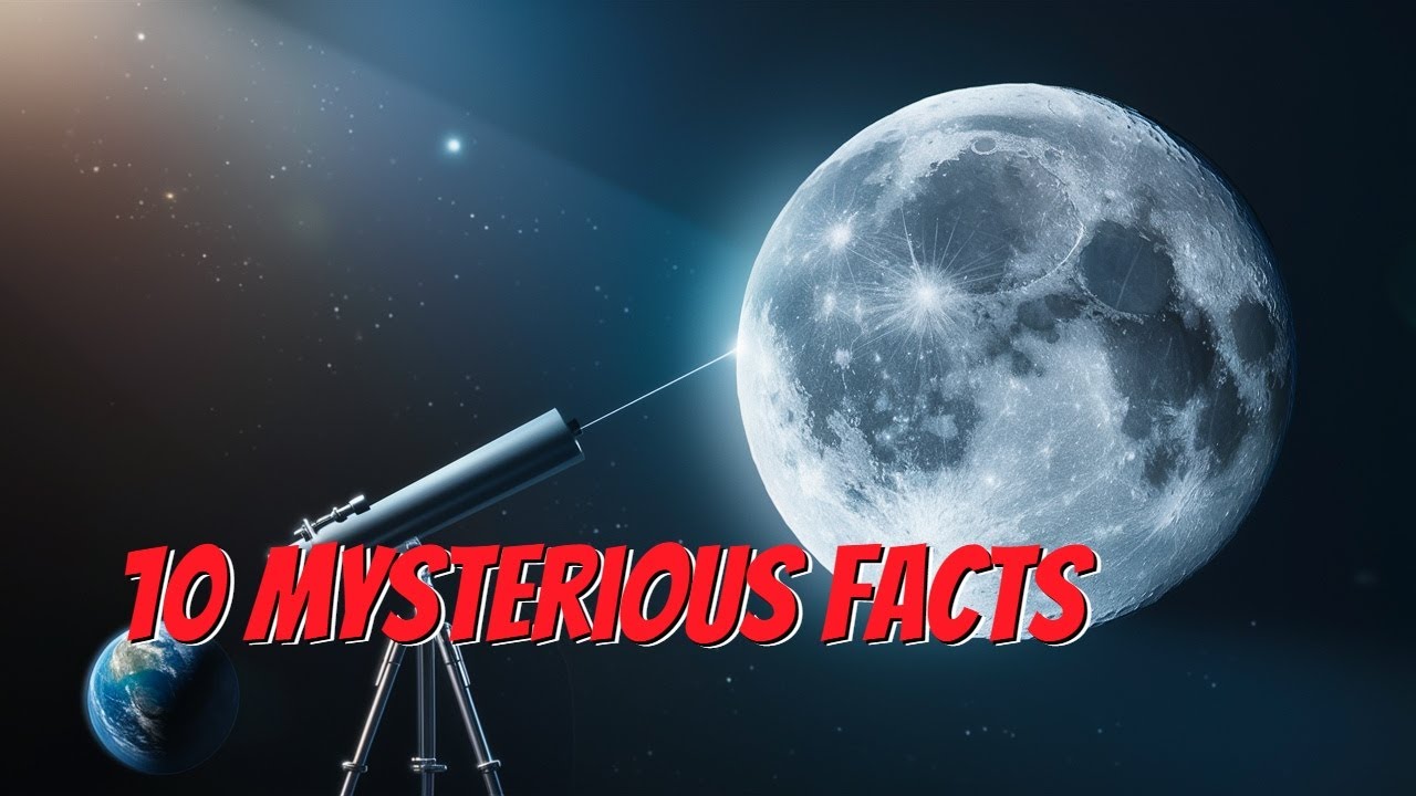 Moon Mysteries Top 10 Amazing Facts - YouTube