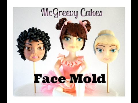 How to use the McGreevy Cakes Face Mold! - YouTube