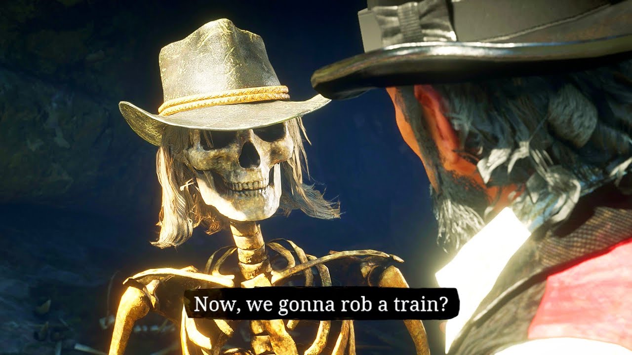 When Arthur took too long to start the last mission... - RDR2 - YouTube