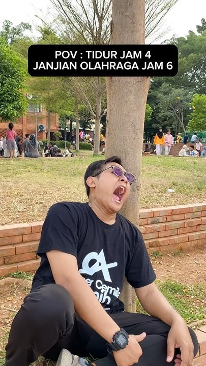 Baru aja tidur udah langsung diajak olahraga - YouTube