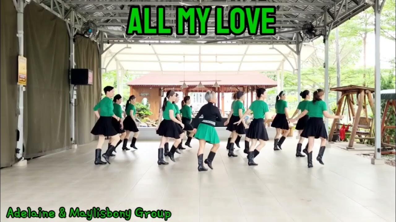 All My Love Line Dance - YouTube
