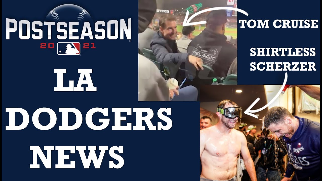 MLB News: Tom Cruise at Dodgers Game / Drunk & Shirtless Scherzer ...