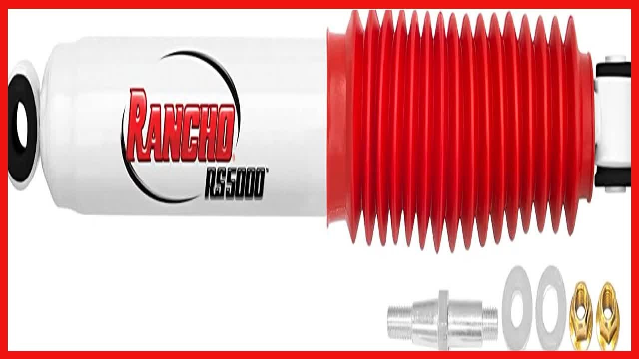 Rancho RS5000 RS5415 Steering Damper - YouTube