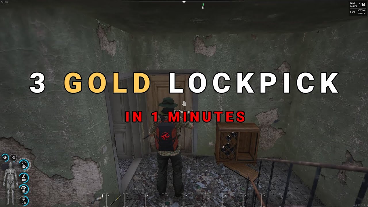 3 Gold Lockpick in 1 minutes - SCUM - YouTube