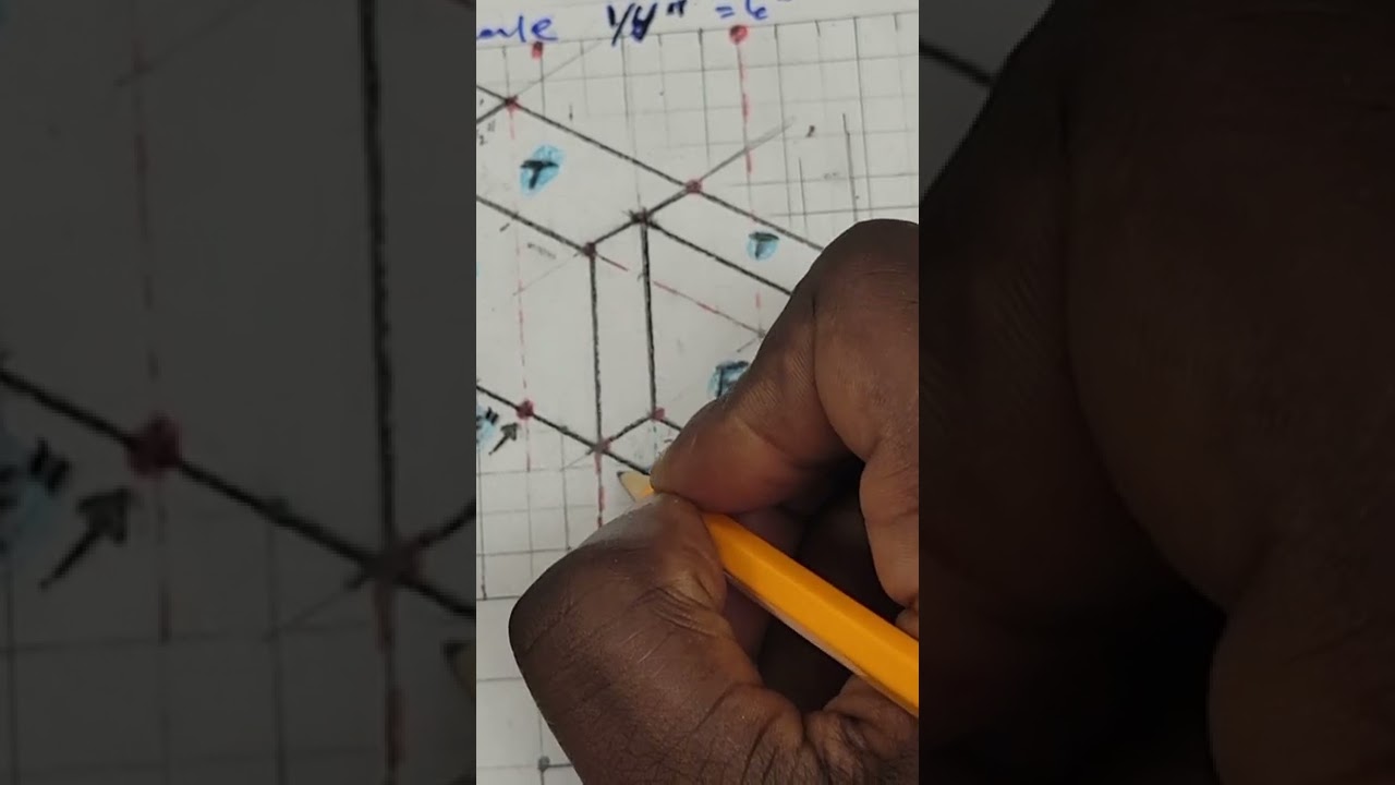 How to draw basic shapes by using perspective Isometric 30 degree views ...
