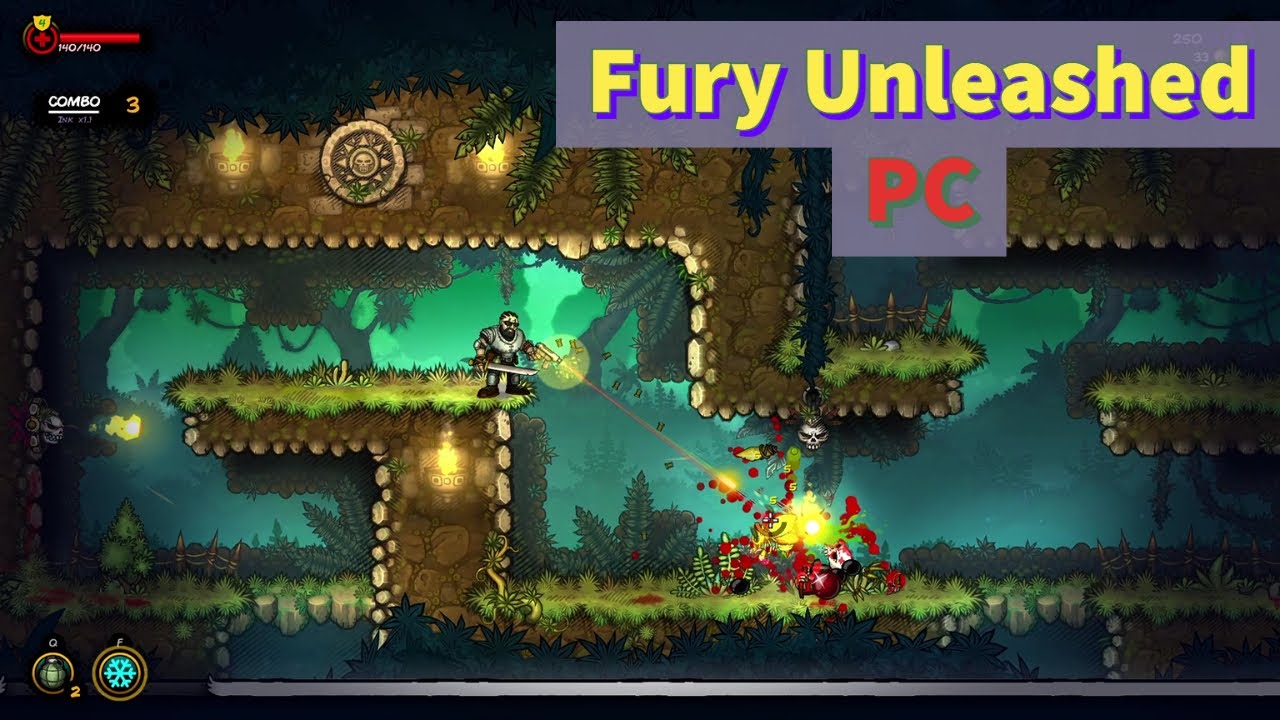 Fury Unleashed PC gameplay, Boss fight - YouTube