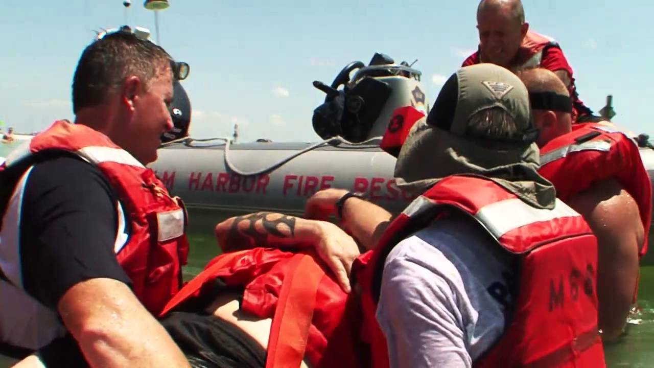 Firefighter Water Rescue Training - YouTube