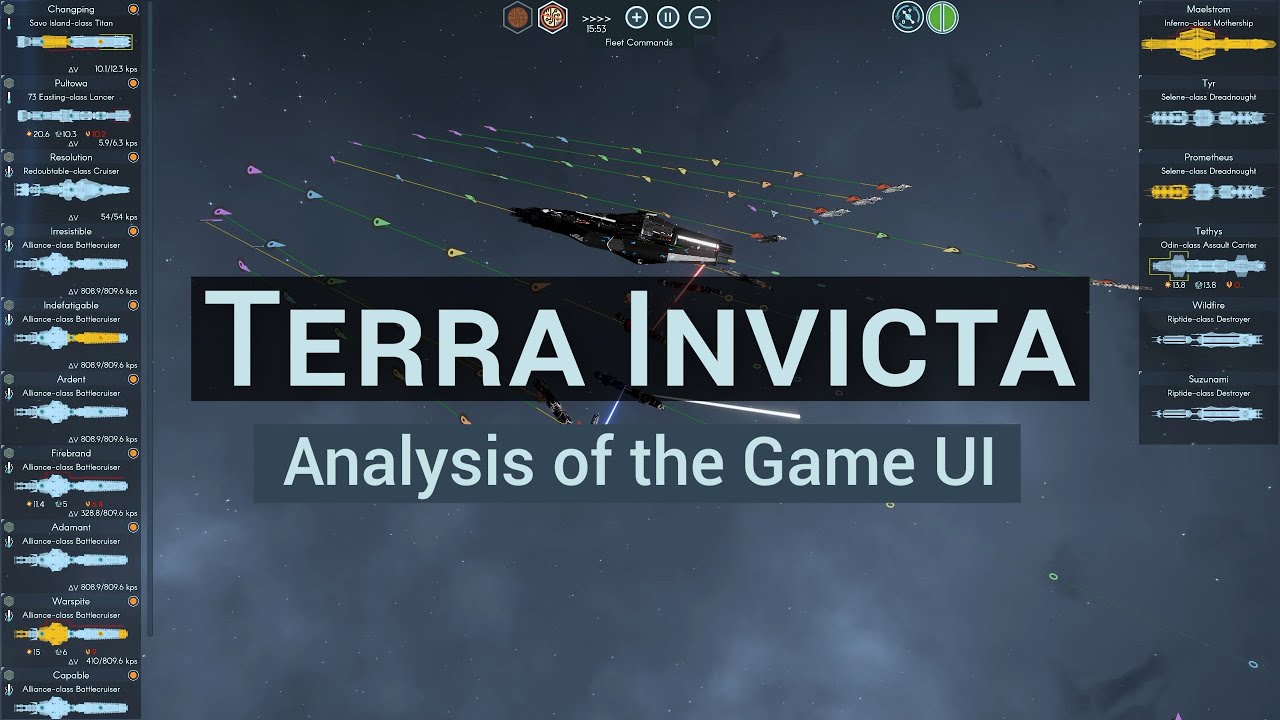 Terra Invicta: Analysis of the Game UI - YouTube