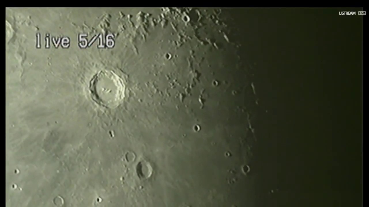 The Moon LIVE Stream 5-16-16 - YouTube