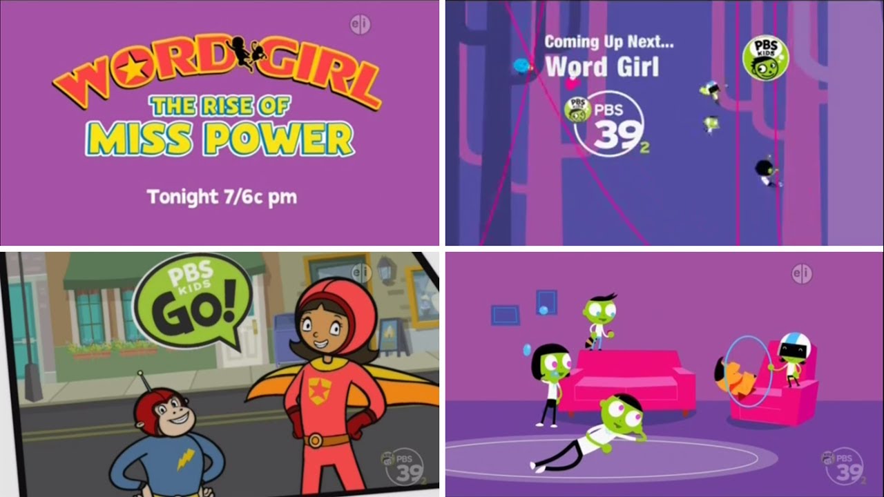 PBS Kids Family Night Interstitials - WordGirl: Rise of Miss Power ...