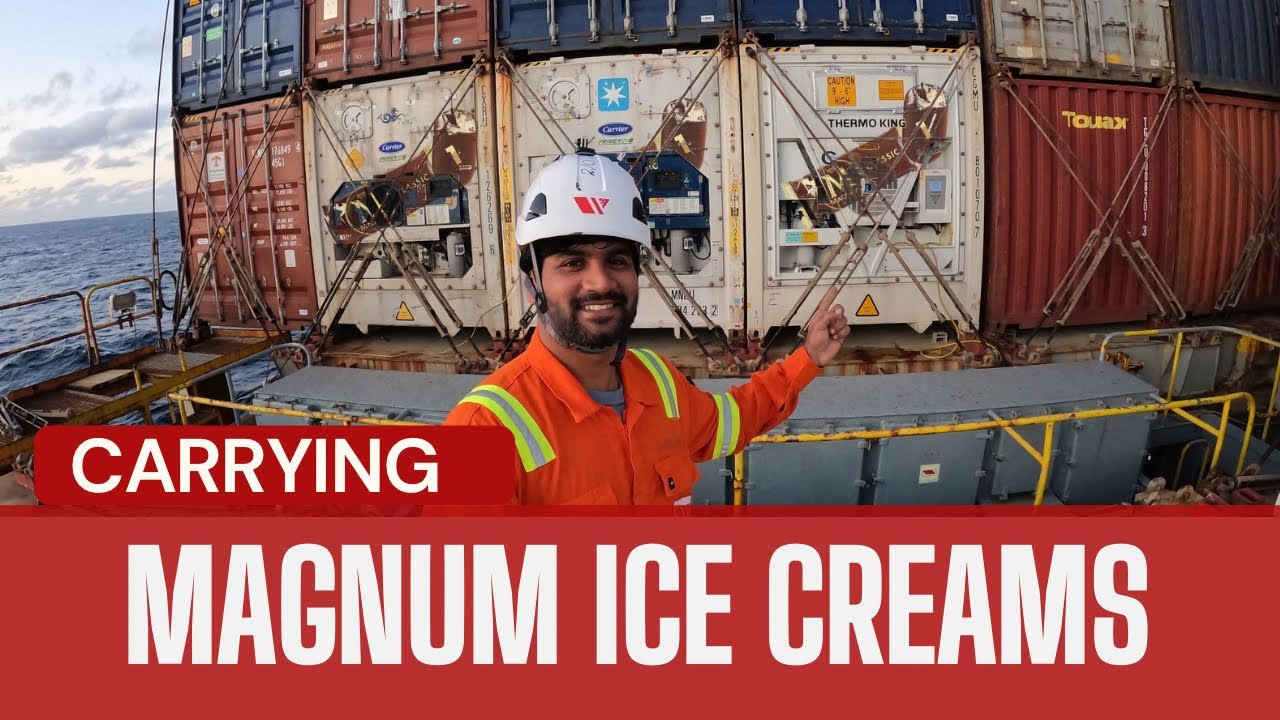 Carrying Magnum Ice creams inside Reefer containers || Oneocean ...
