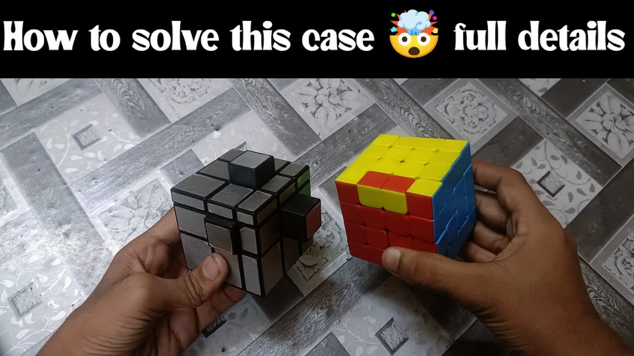Cube parity and it's case 🤩😍🥰 (2x2 case) (4x4 edge parity ...