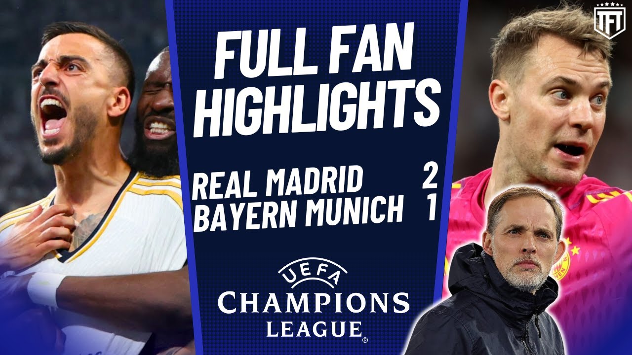 MADRID COMEBACK! Bayern ROBBED?! Real Madrid 2-1 Bayern Munich ...