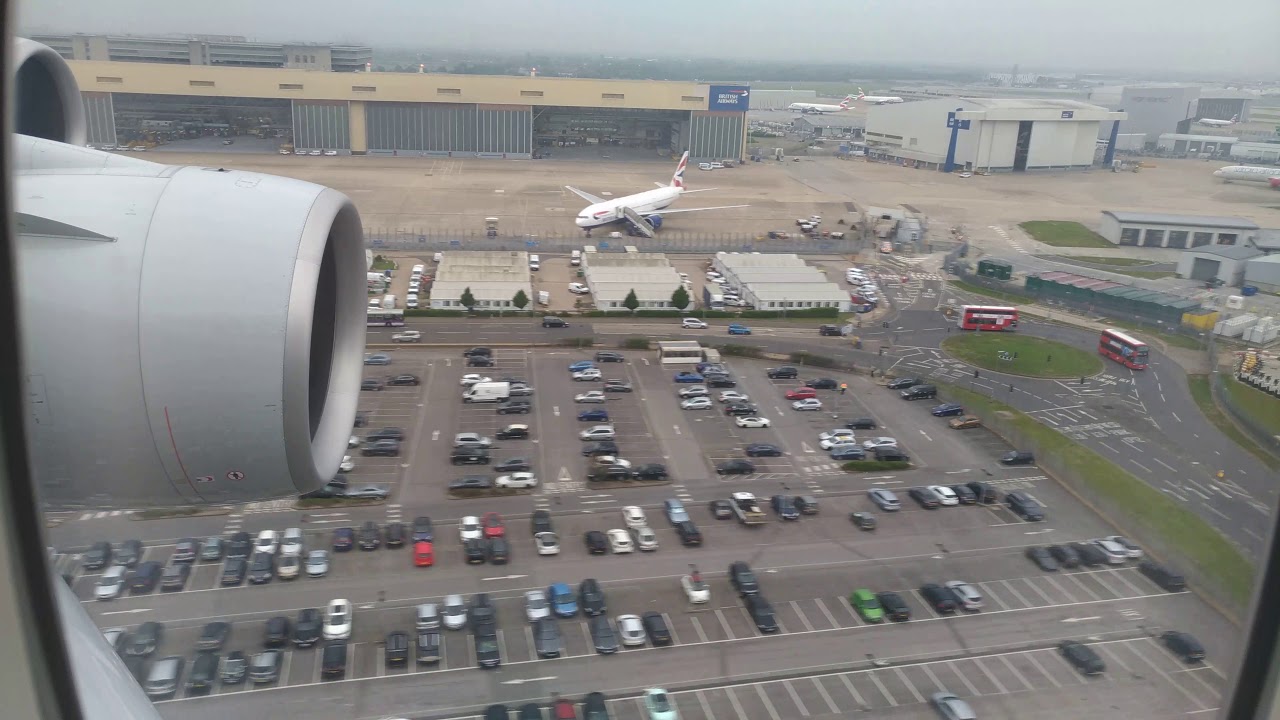 Singapore Airlines Flight SQ322 landing at London Heathrow Airport ...