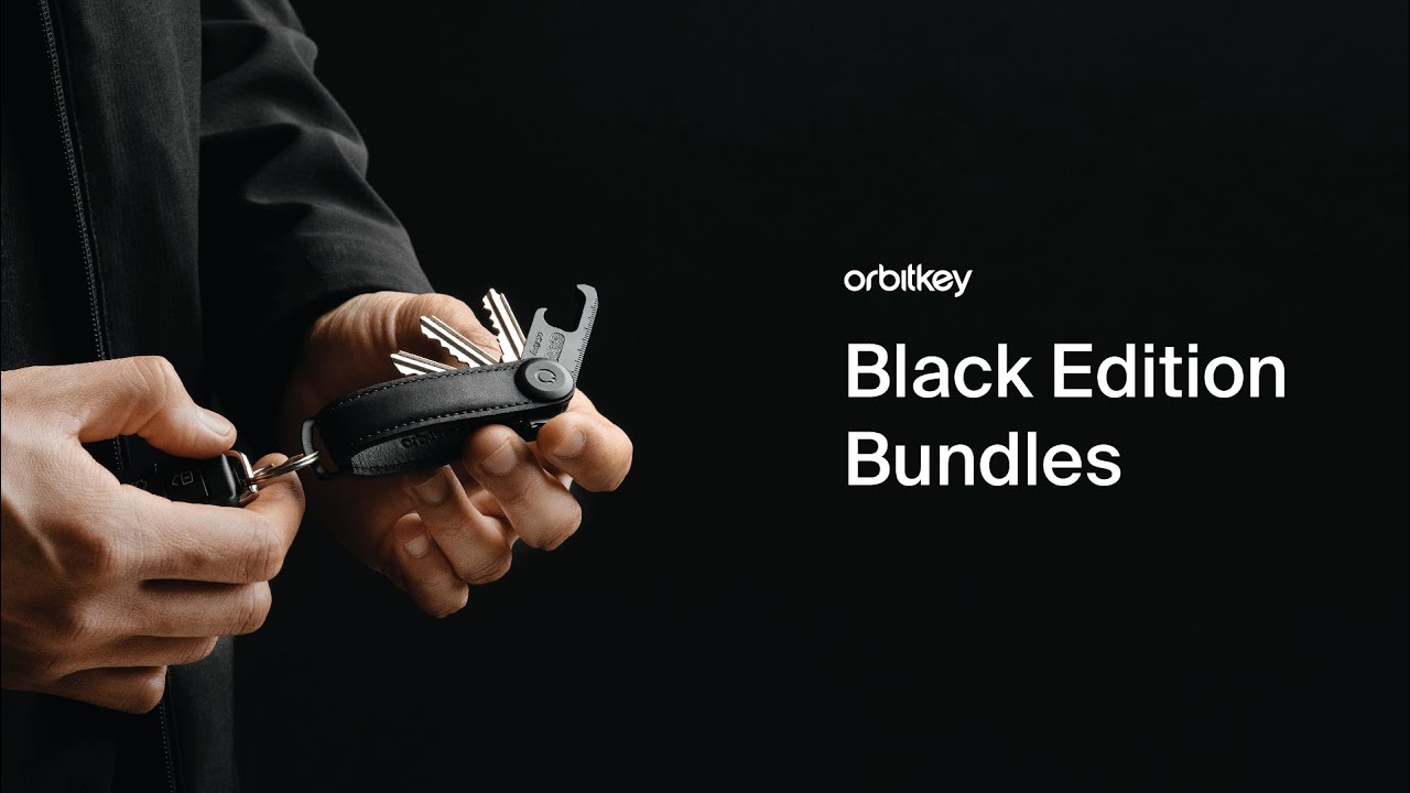 Orbitkey Black Edition Bundles – Limited Release - YouTube
