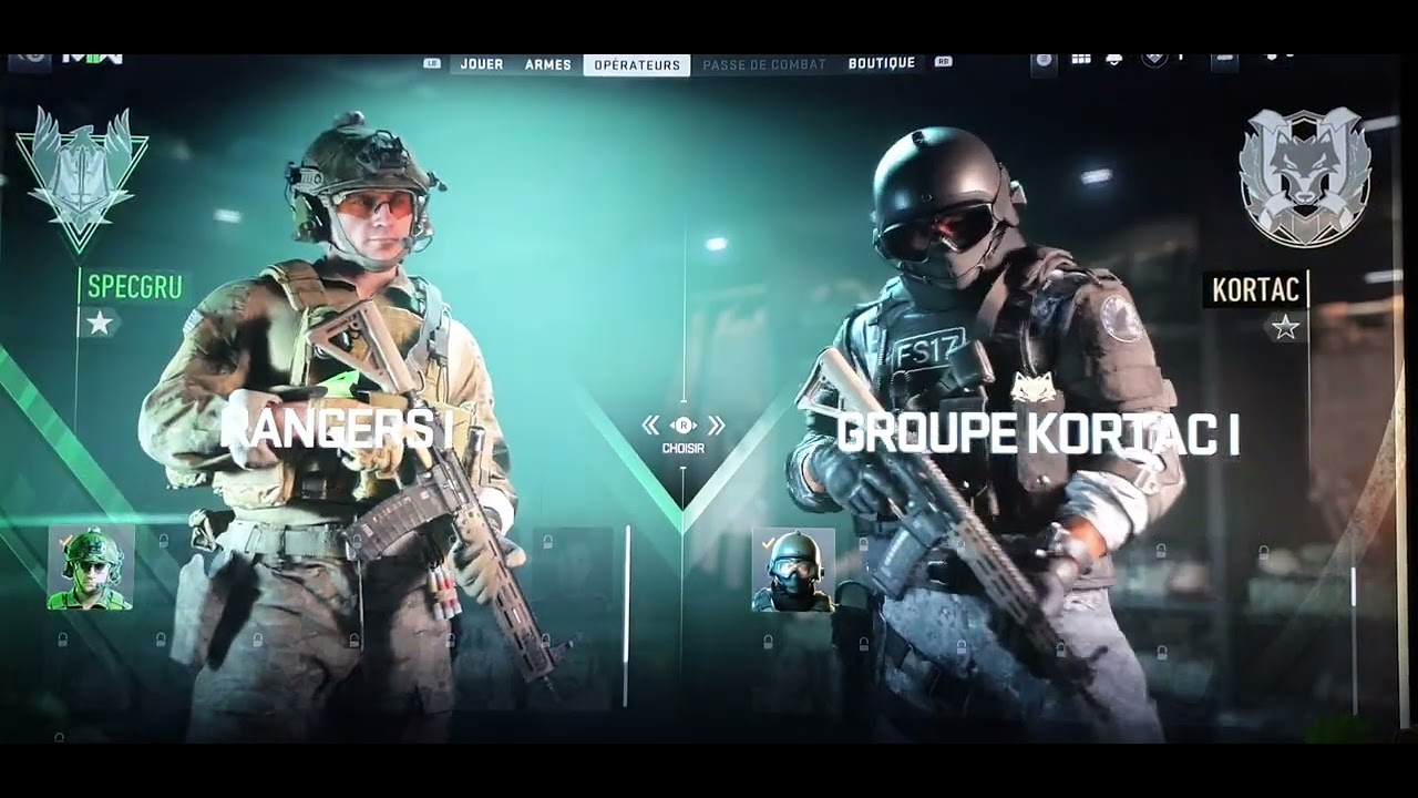 découvert du menu de MWII sortie ce vendredi 28 octobre 2022 - YouTube