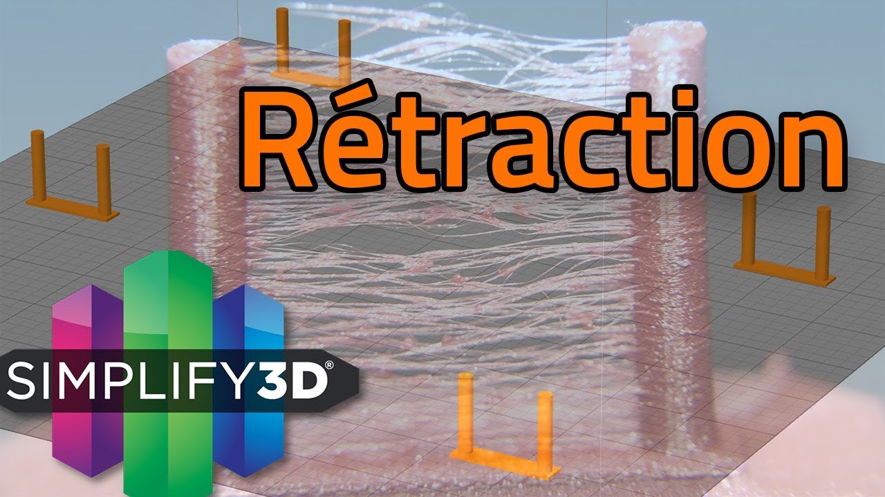 Simplify3D : Optimiser son paramètre de rétraction rapidement 👍 - YouTube