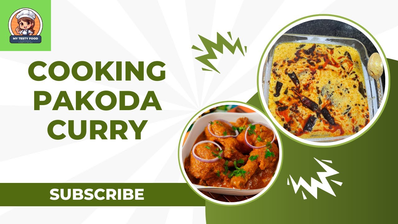 Pakoda CURRY desi style l Pakoda kadhi Punjabi l Healty and tasty # ...