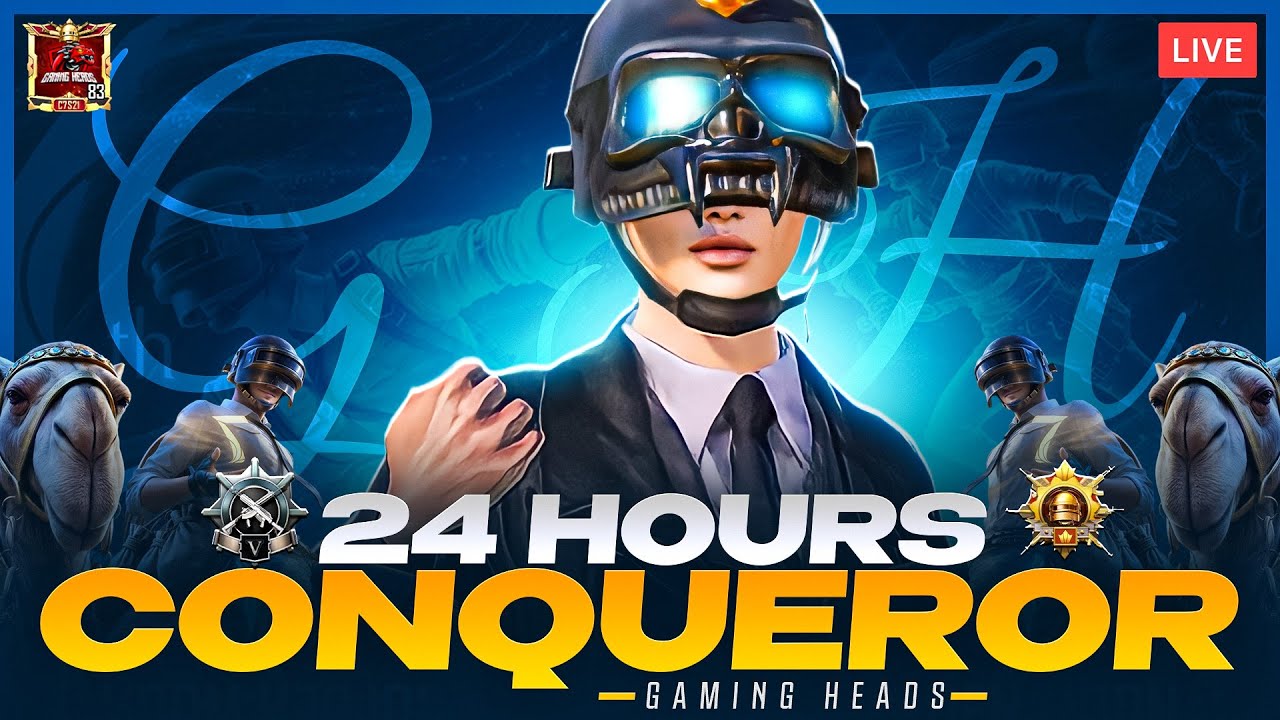 FINALLY CONQUEROR DONE IN 24Hrs| PUBG MOBILE CONQUEROR RANK PUSH ...