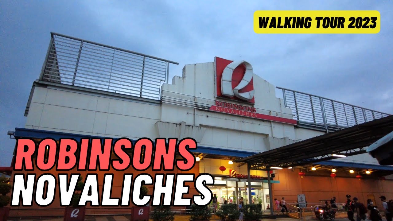 [4K] Walking Tour - ROBINSONS NOVALICHES 2023, QUEZON CITY PHILIPPINES - YouTube