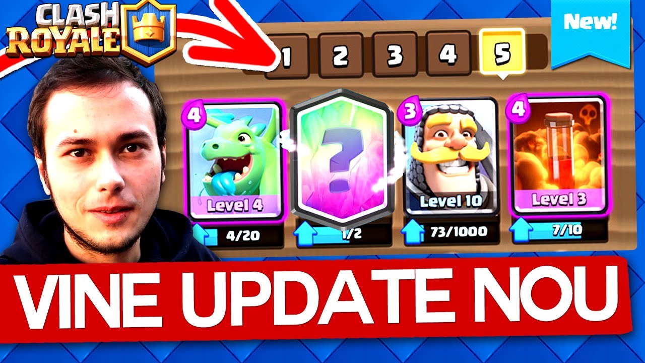 Vine UPDATE NOU in Clash Royale! - YouTube