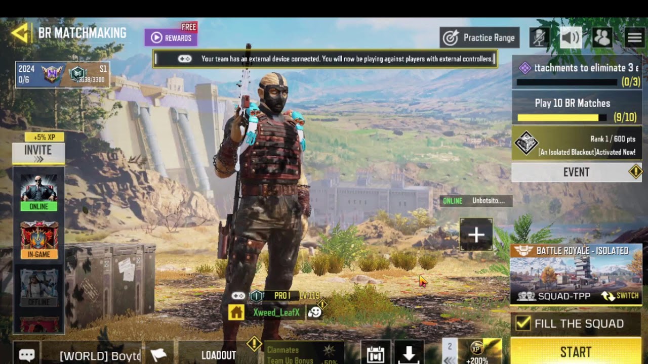 cod mobile on gameloop - YouTube