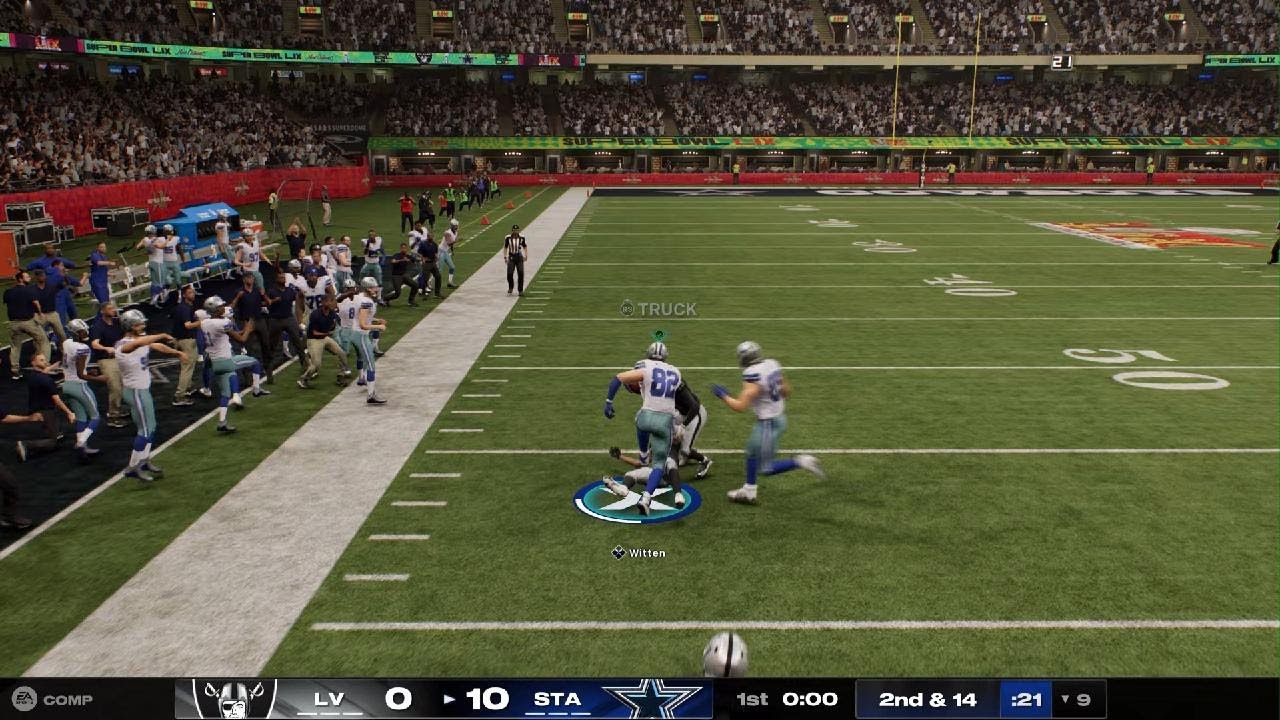 Madden NFL 25 - 91 yard Touchdown pass - YouTube