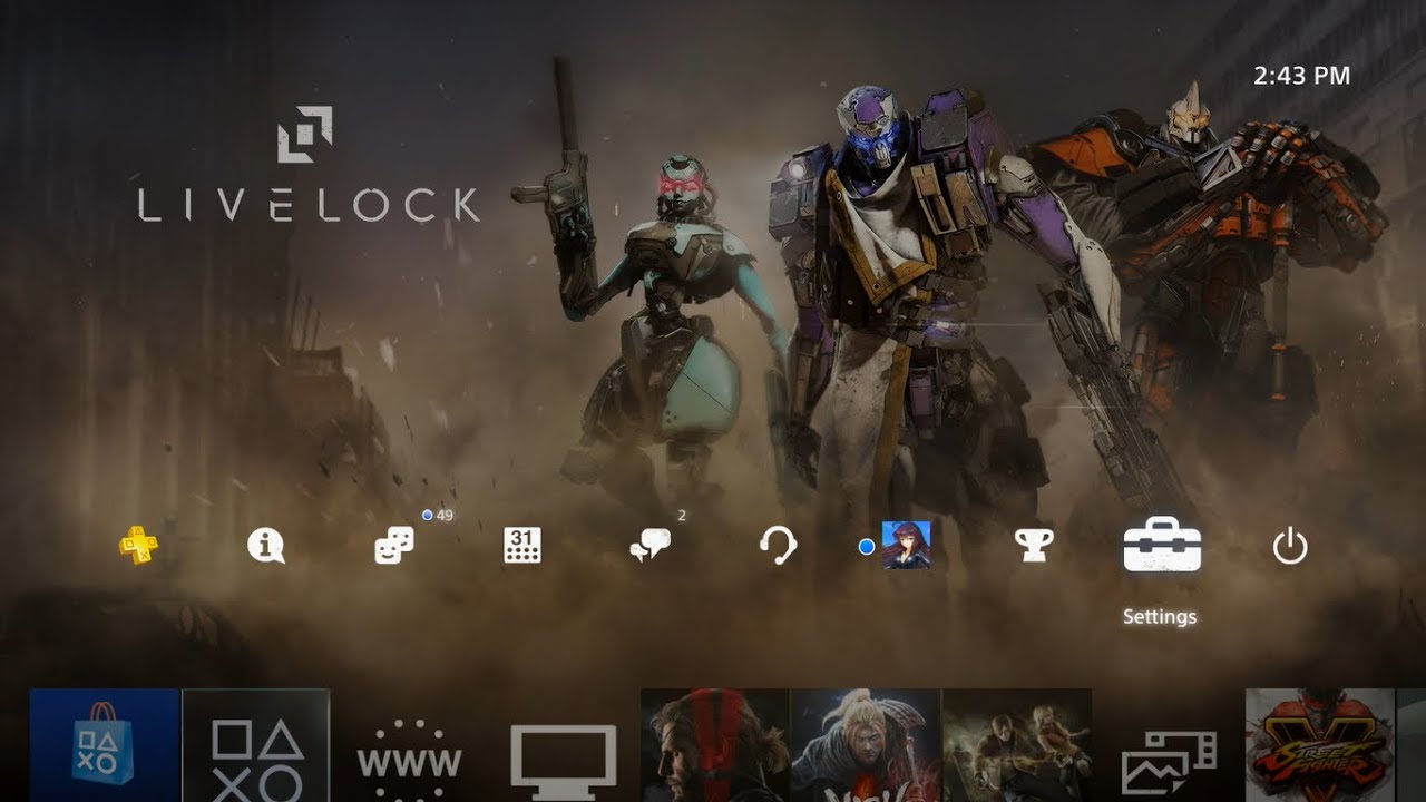 Livelock Wasteland Theme PS4 - YouTube