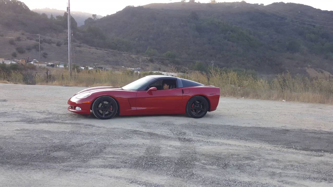 C6 Corvette No Muffler 1/2 - YouTube